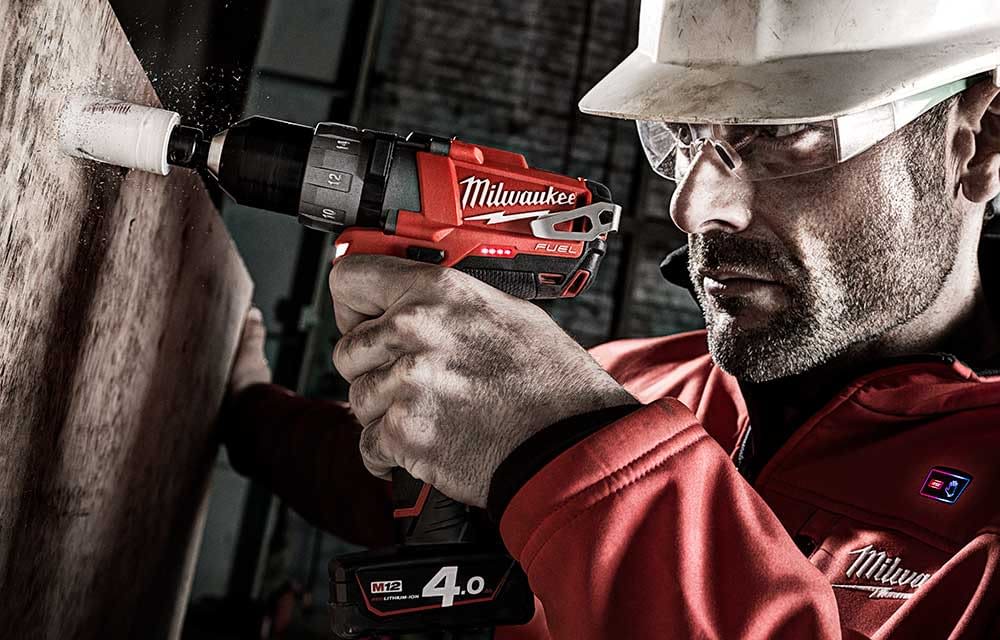 Milwaukee Powertools Brochure Photography